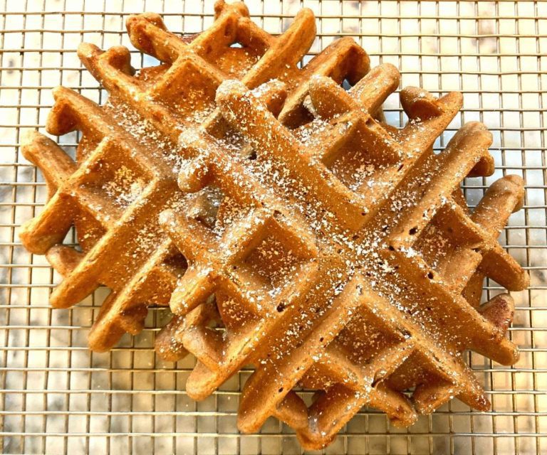 Malted Waffle Recipe - Eat Dessert First