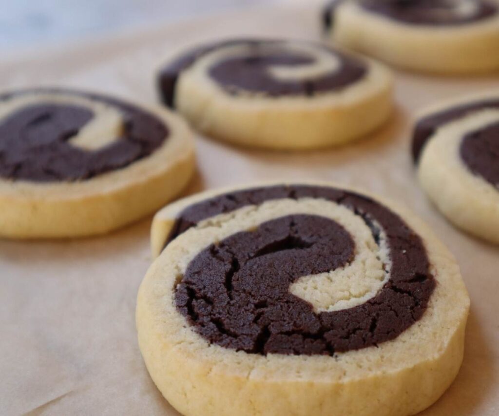 Chocolate Pinwheel Cookie Recipe - Eat Dessert First